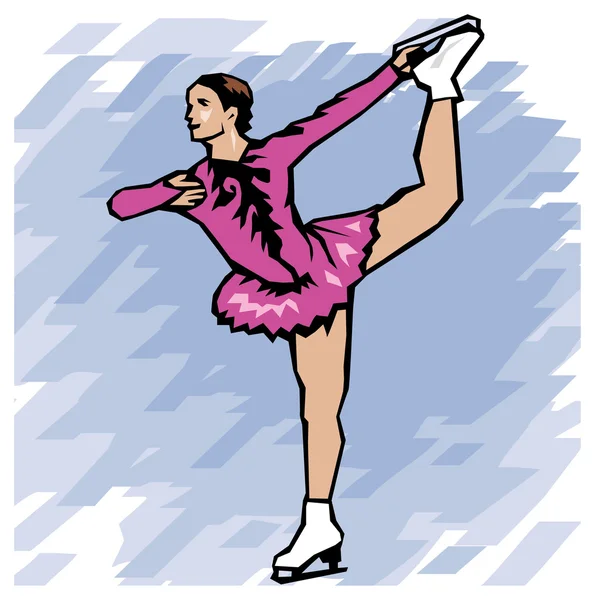 Figure skating - winter olympic games — Stock Vector © Digital-Clipart ...