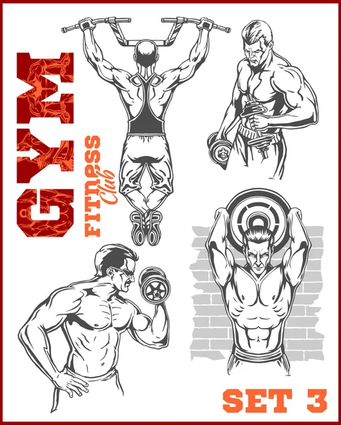 ᐈ Bodybuilding cover for facebook , Royalty Free bodybuilders vectors ...