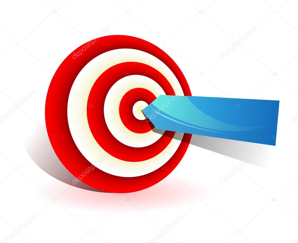 Target and Pointer Stock Vector Image by ©Designer_things #74914395