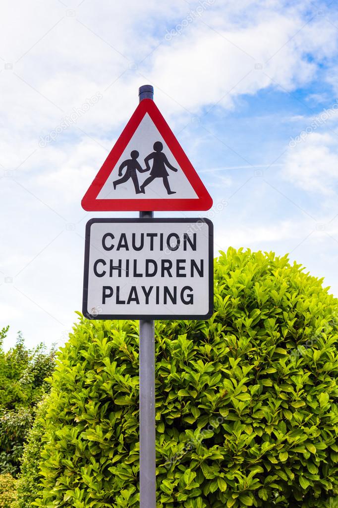 Children playing sign Stock Photo by ©WDGPhoto 68362519