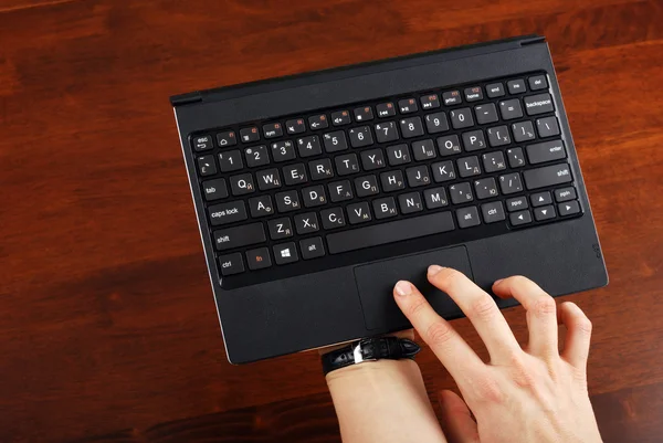 Clavier portable noir Stock Photos, Royalty Free Clavier portable noir ...