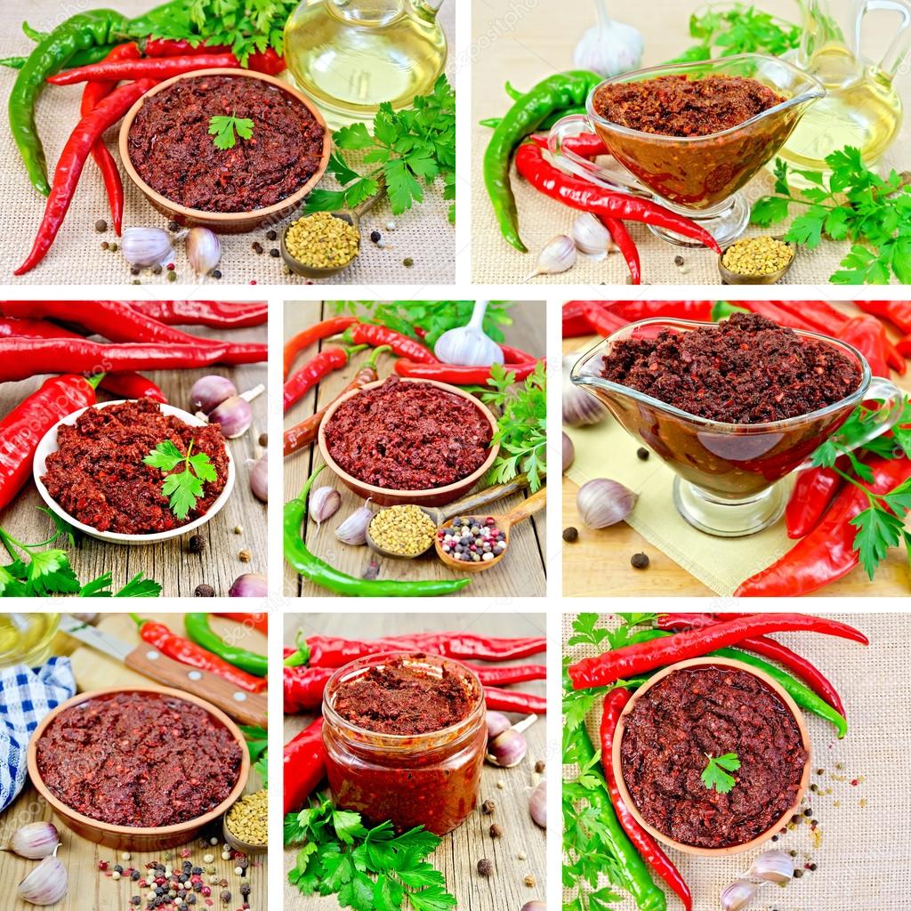 Adjika set Stock Photo by ©rezkrr 73403591