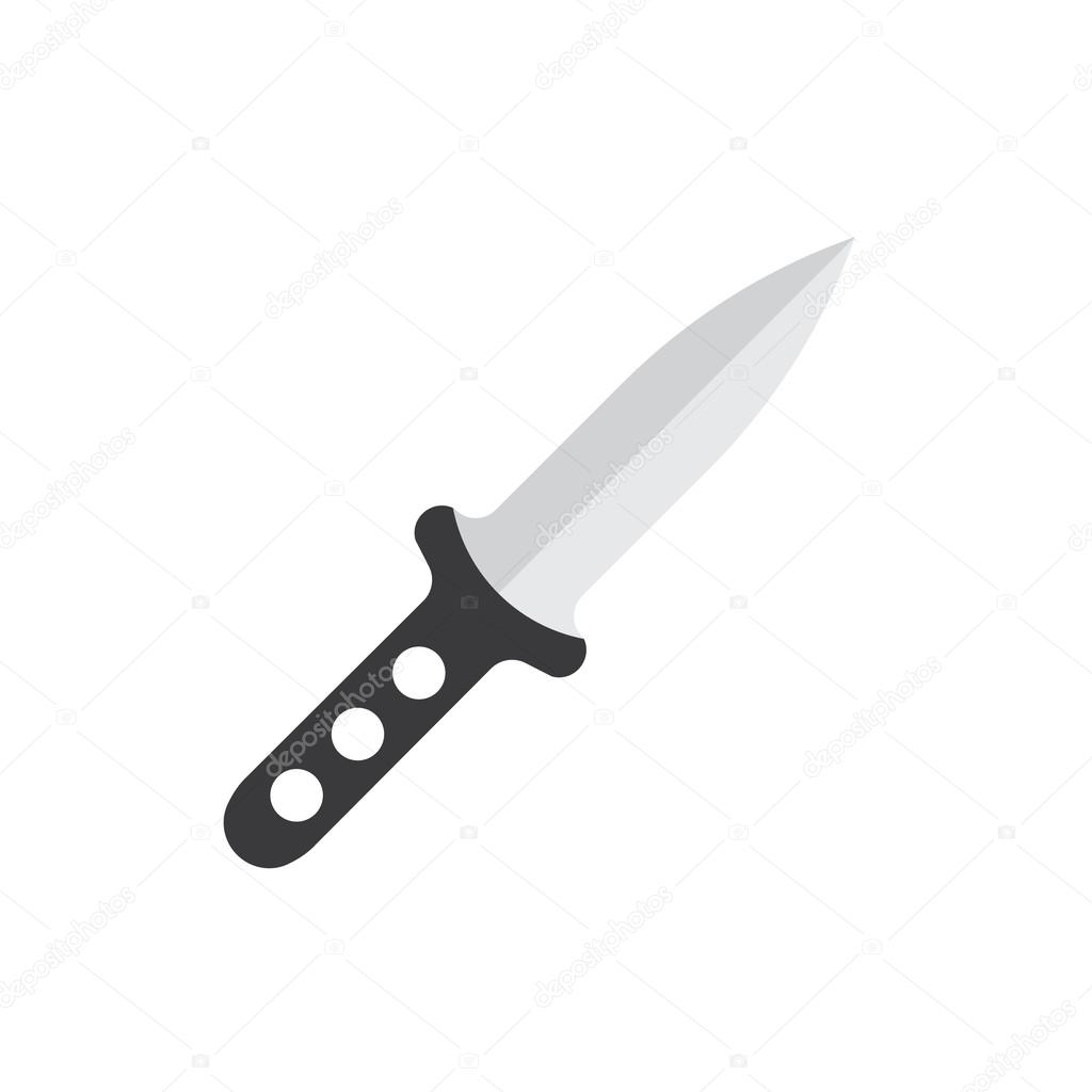 Throwing knife vector illustration. Stock Vector Image by ©Makc76 ...