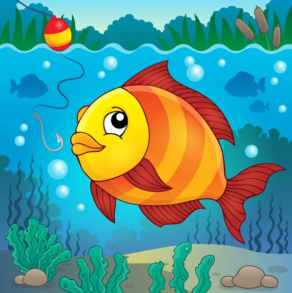 Freshwater fish theme image 2 Stock Vector by ©clairev 19819943