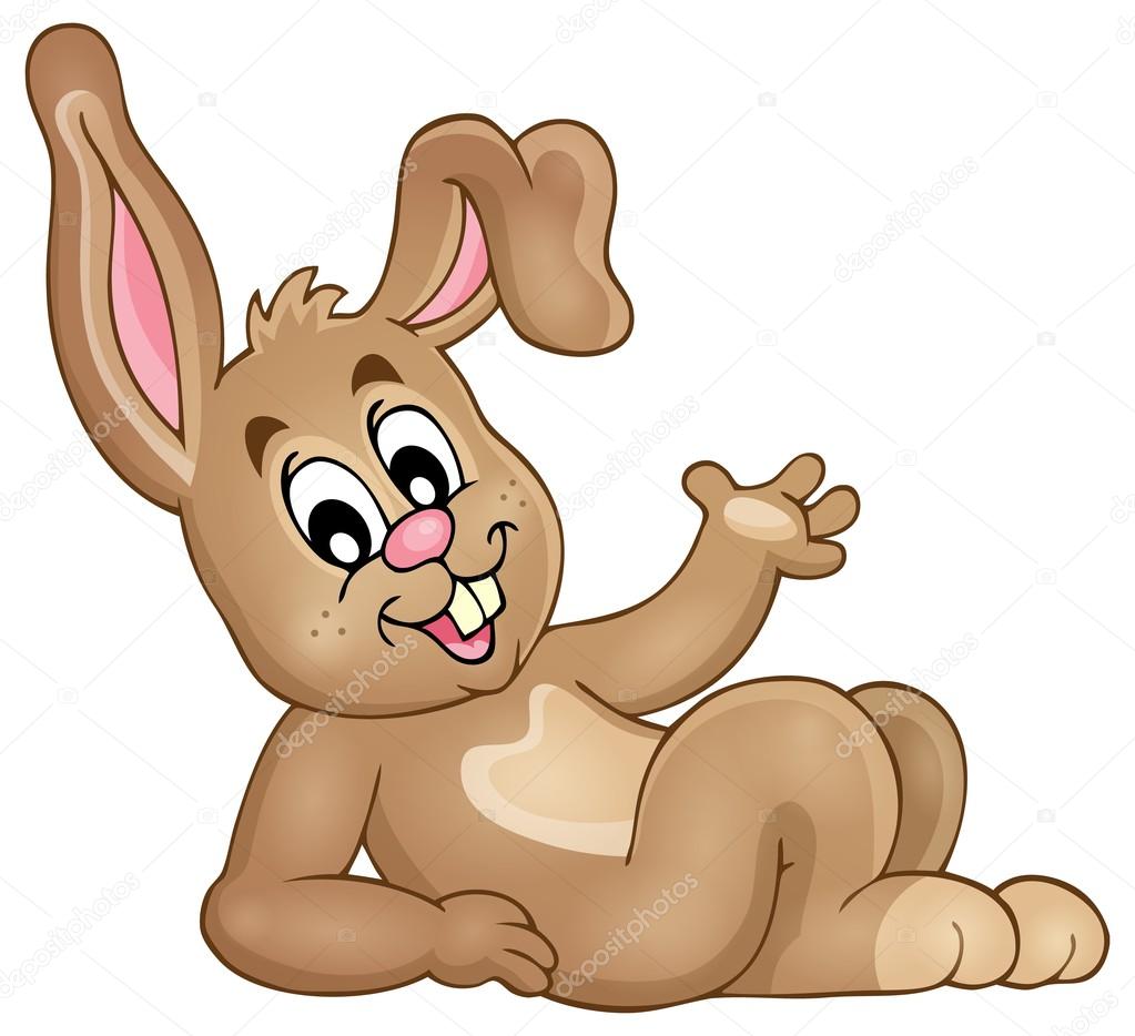 Cute happy bunny Stock Vector Image by ©clairev #66216975