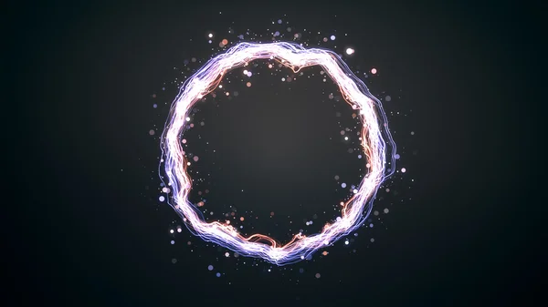 Glowing particle ring Stock Photo by ©kerenby 111390974