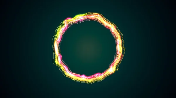 Glowing particle ring Stock Photo by ©kerenby 111390916