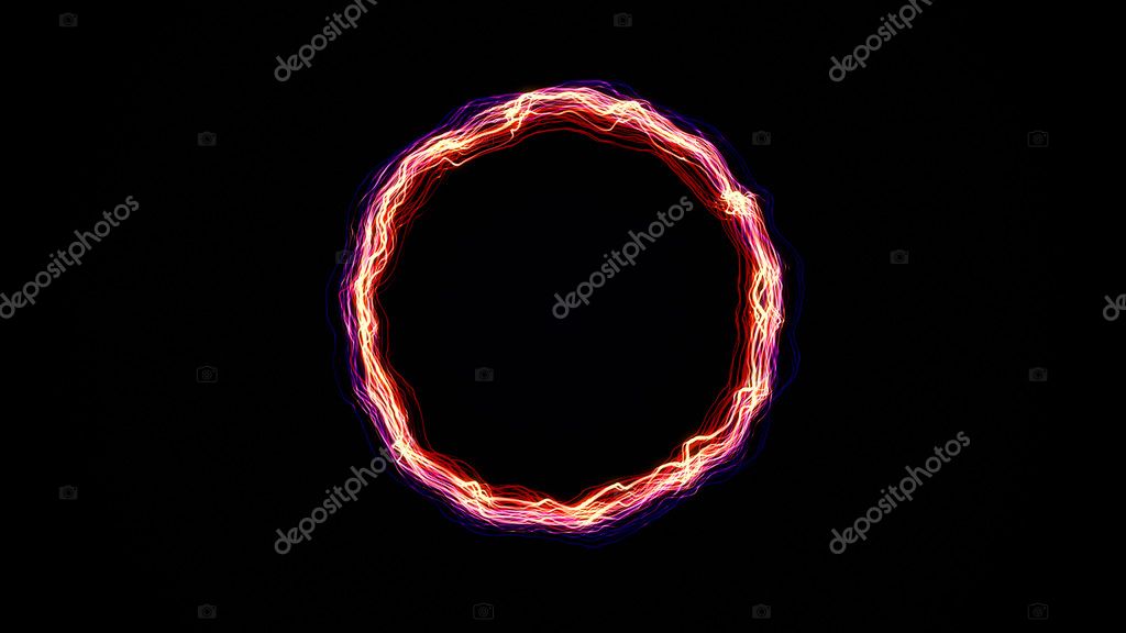 Glowing particle ring — Stock Photo © kerenby #111390974