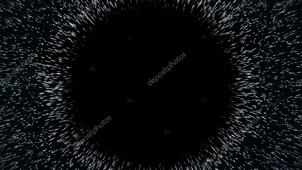 Wormhole, abstract scene fliy in space — Stock Photo © kerenby #99253124
