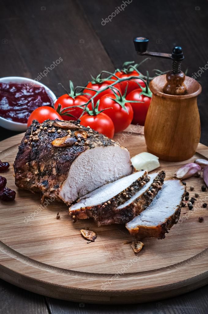 Roasted meat — Stock Photo © rlat28 #63804139