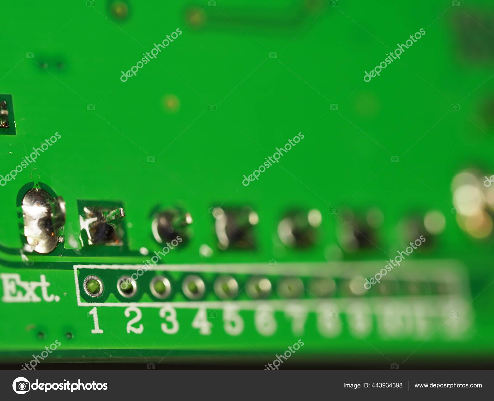 Frequency Signal Generator Device Microcircuit Motherboard Contacts ...