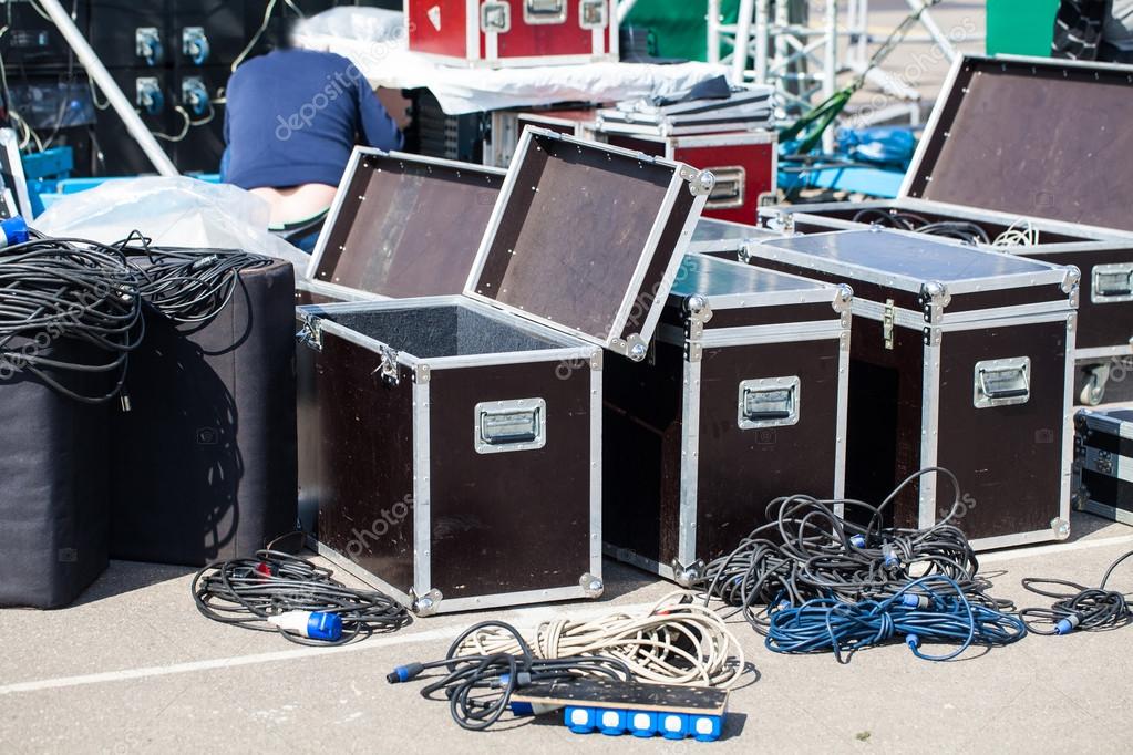 Boxes with electrical adapters Stock Photo by ©Omstudio 63669087