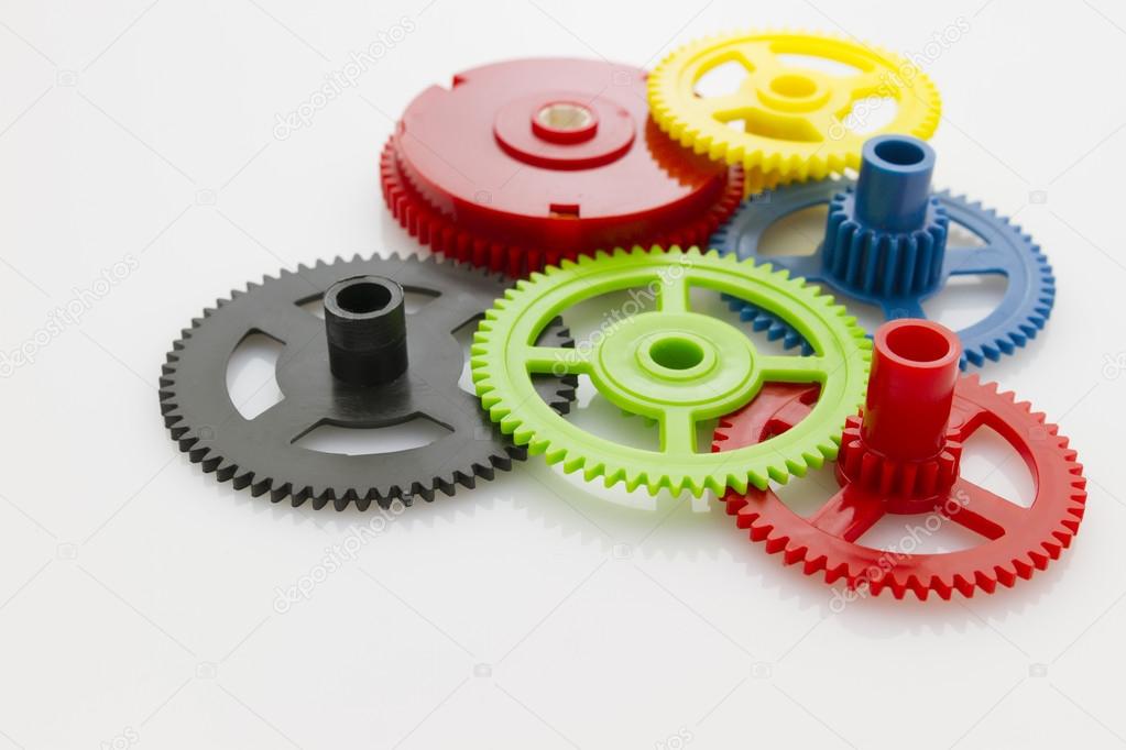 Colorful gear — Stock Photo © humbak #65986229