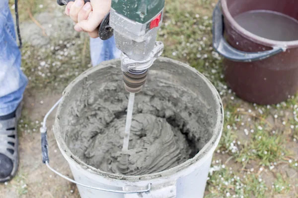 Fotos de Mistura cimento, Imagens de Mistura cimento sem royalties ...