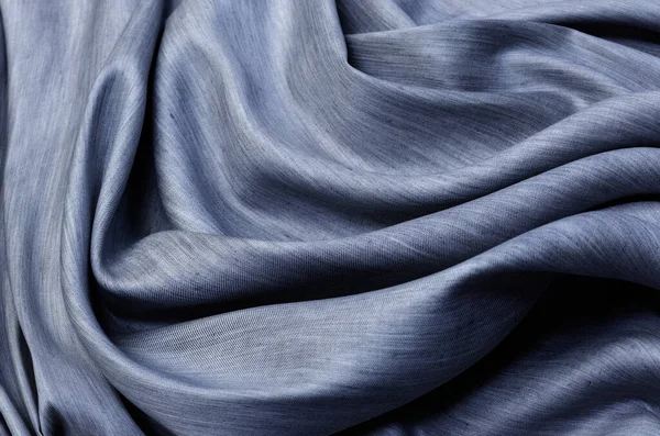 Cotton fabric of light gray color, for shirts, melange - Stock Image ...