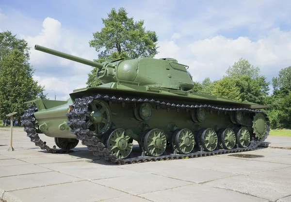 Soviet heavy tank KV-1 period of the great Patriotic war, installed at ...