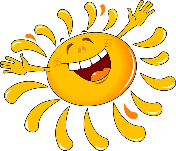 Happy sun Vector Art Stock Images | Depositphotos