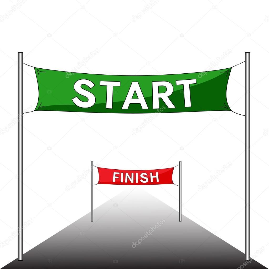Start Line Banner