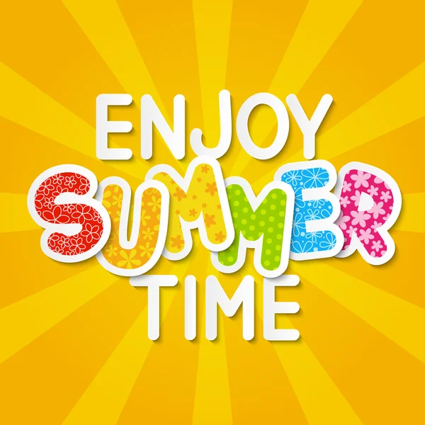 Colorful Word summer Stock Vector by ©Huhli13 73308101