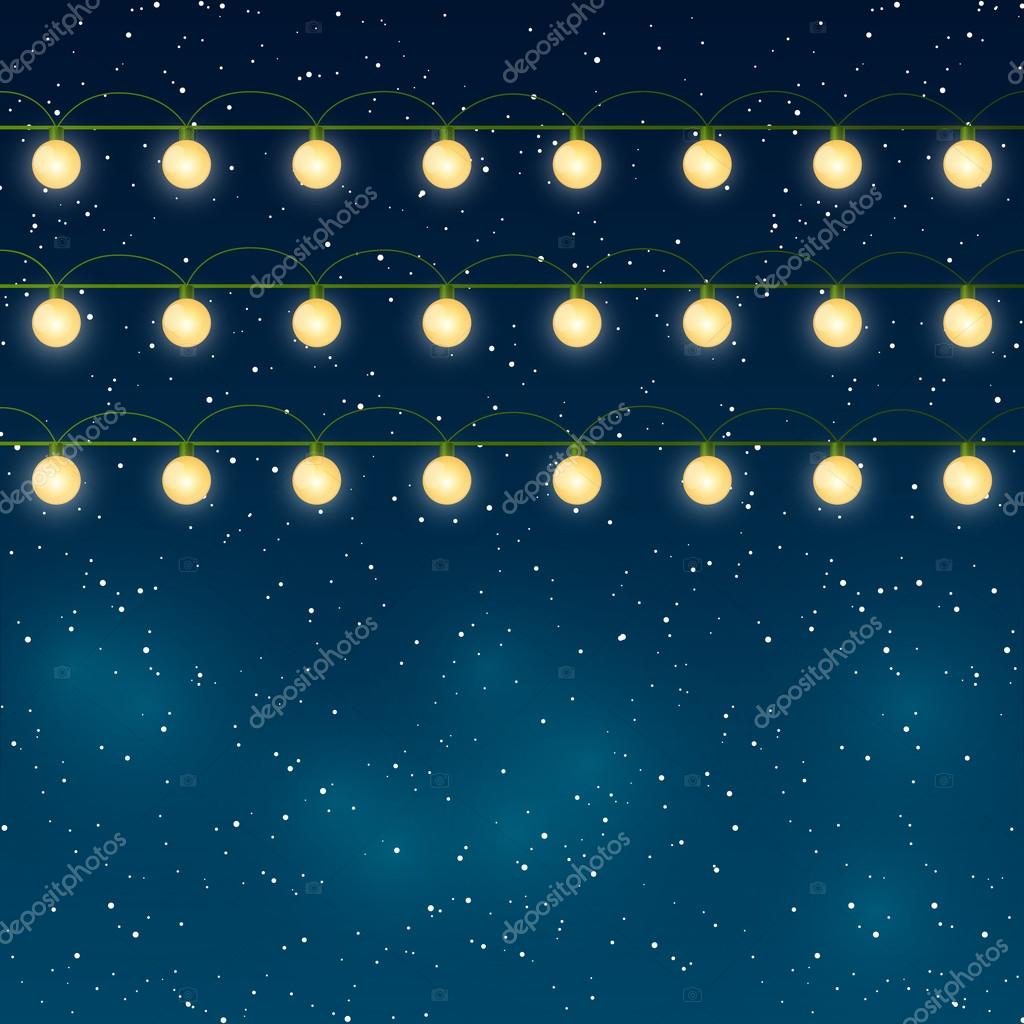 Lights on night sky Stock Vector Image by ©Huhli13 #85155550
