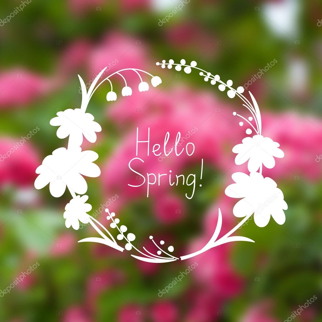 Spring mesh background Stock Vector by ©Huhli13 98094938