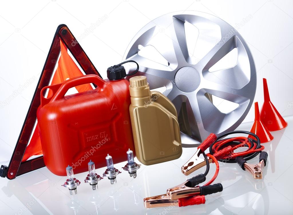 Set of Car Accessories Stock Photo by ©JanPietruszka 71057261