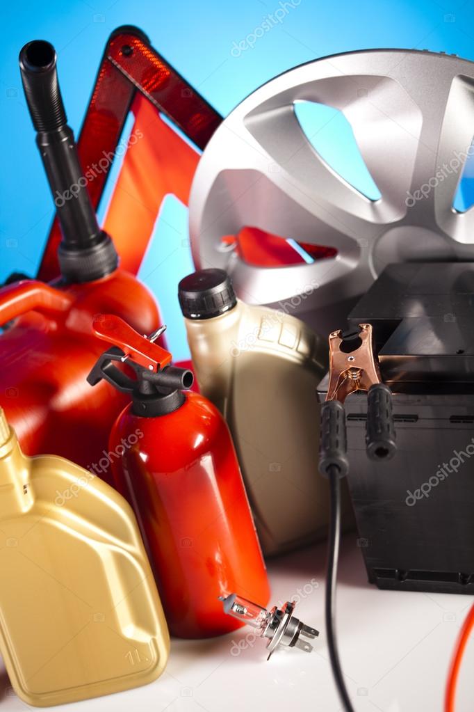 Set of Car Accessories Stock Photo by ©JanPietruszka 71059081