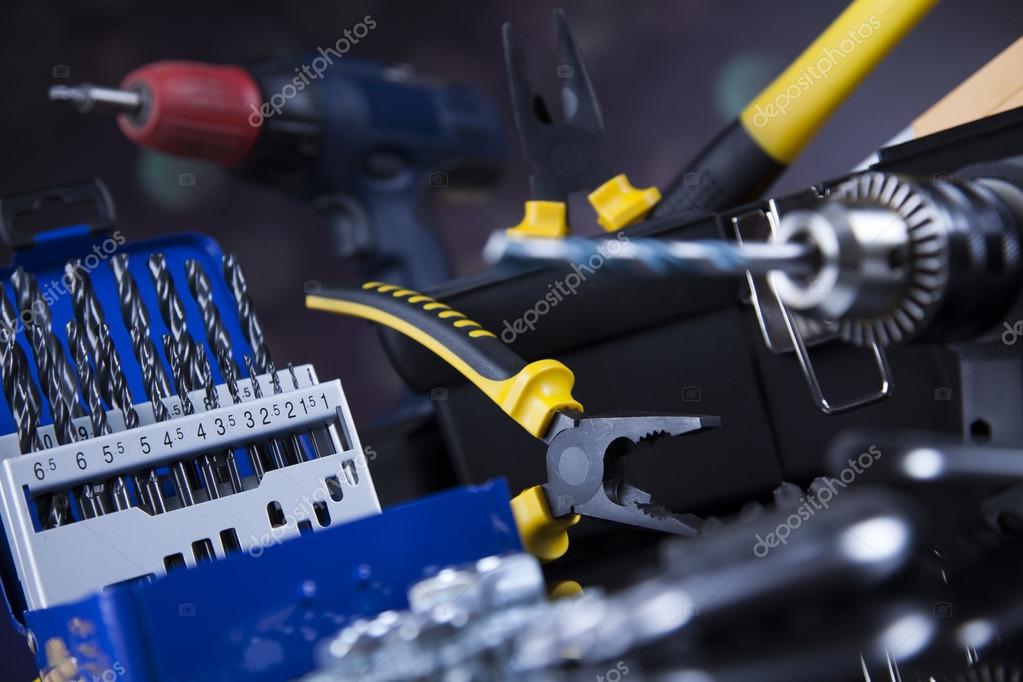 Group of Construction tools — Stock Photo © JanPietruszka #71069541