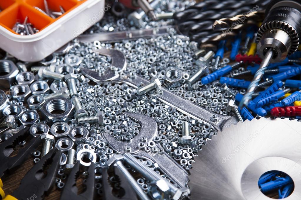 Group of Working tools Stock Photo by ©JanPietruszka 71073769