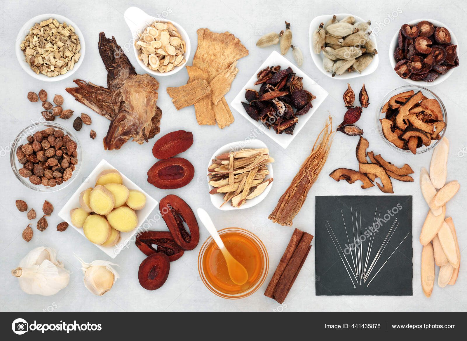 Chinese Treatment Cold Flu Prevention Remedy Acupuncture Needles Herbs ...