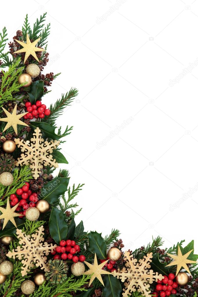 Abstract Christmas Border — Stock Photo © marilyna #80465590