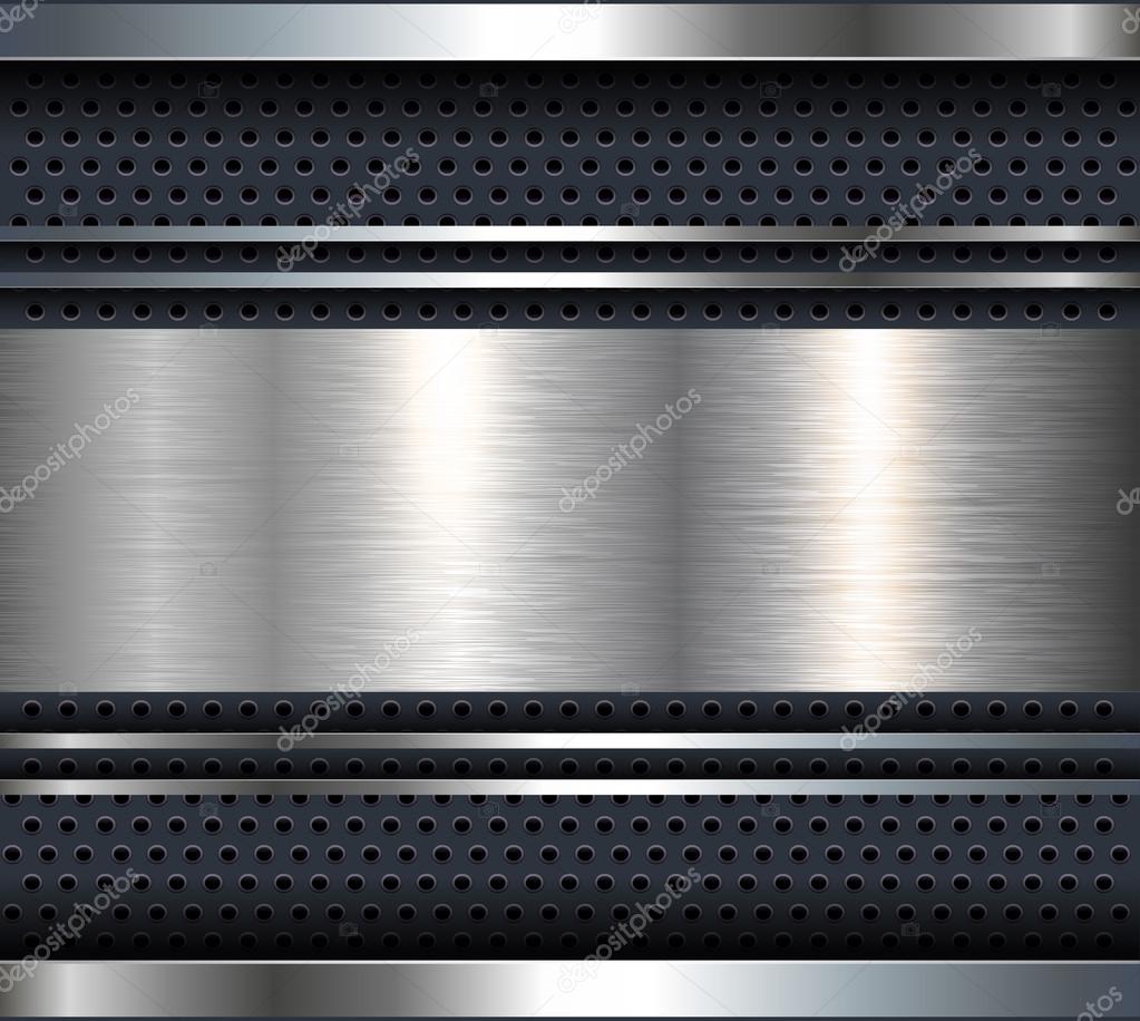 Background with metal plate bars Stock Vector by ©cobalt88 113763632