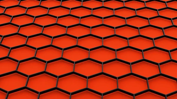 Abstract Geometric Background White Grey Hexagons Shapes Honeycomb Pattern Render Stock Photo by ...