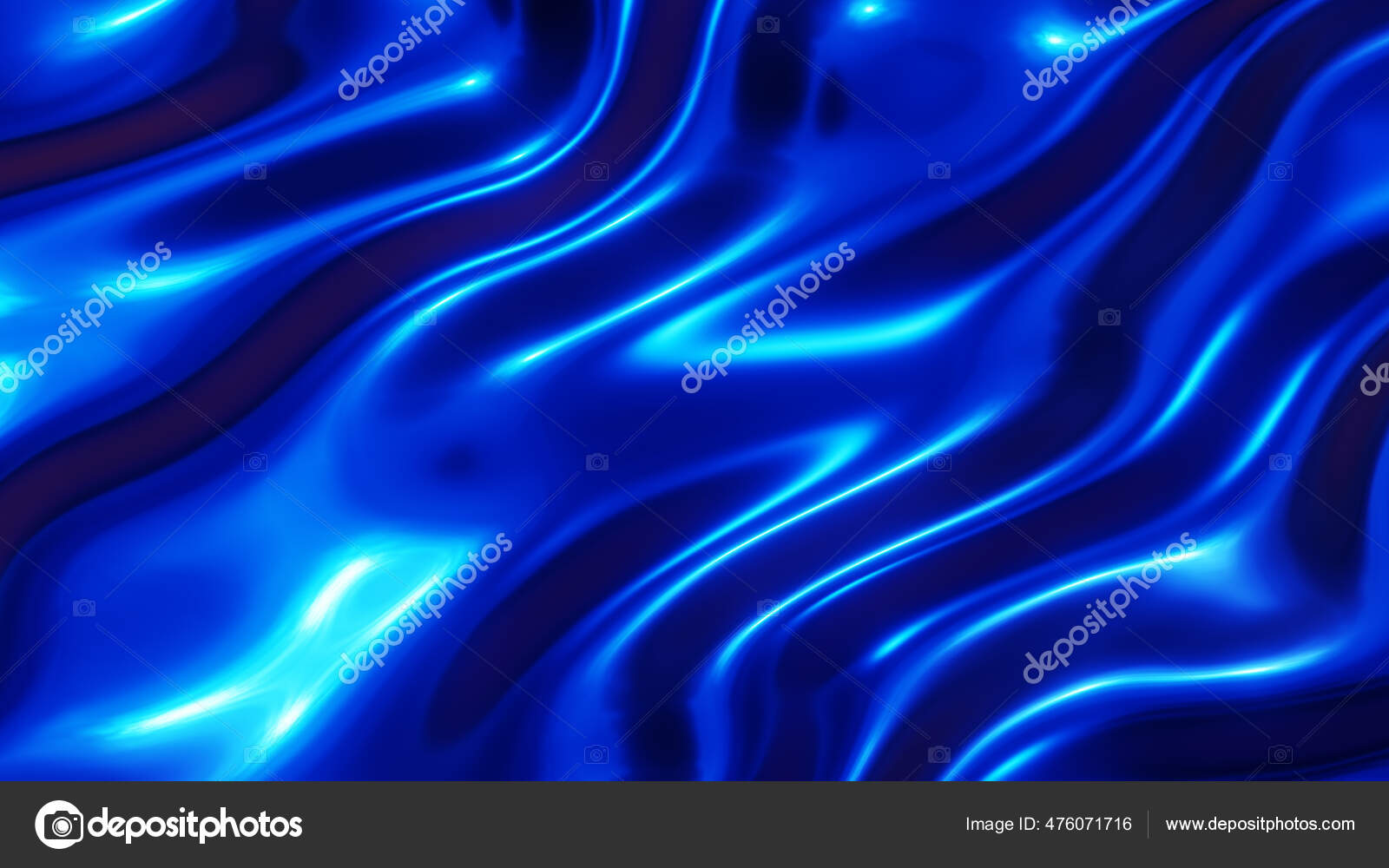 Blue Chrome Texture Blue Chrome Metallic Mesh Metal Stock Vector