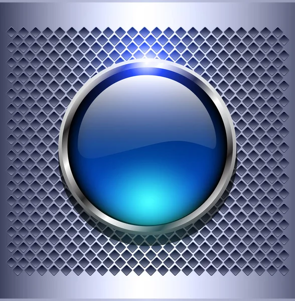 Blue shiny button Stock Vector by ©cobalt88 16319345