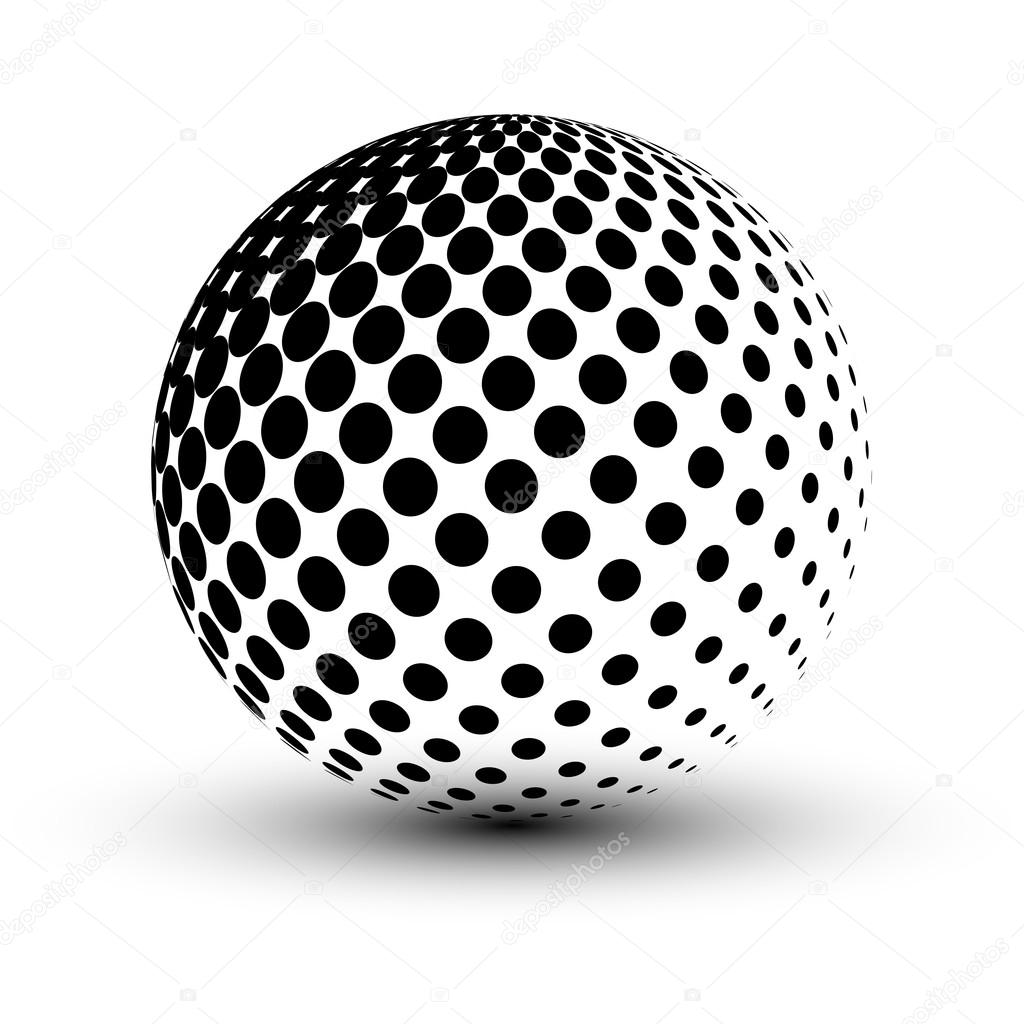 Abstract Halftone sphere Stock Vector by ©cobalt88 81450686