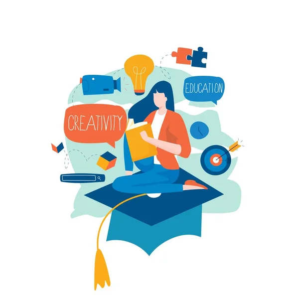 Education Online Training Courses Distance Education Vector ...