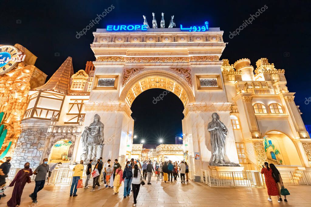 26 de febrero de 2021, Emiratos Árabes Unidos, Dubai: El Arco del ...