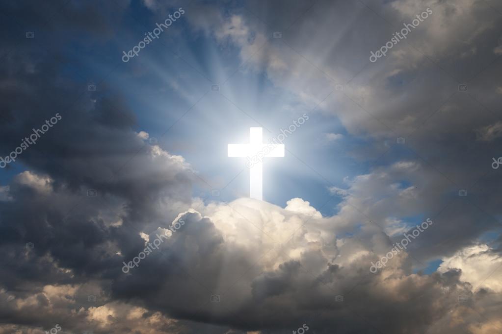 Cross in sky — Stock Photo © palinchak #61395037