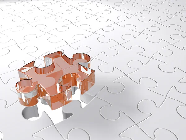 3d puzzle — Stock Photo © vladimirs #2111420