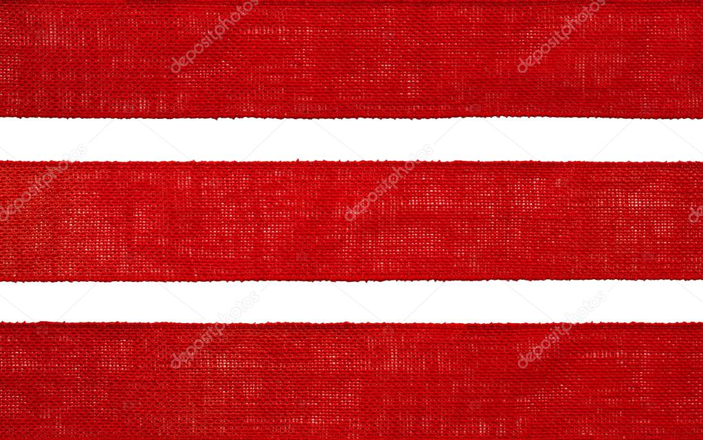 Burlap Fabric Ribbon Texture, Sack Cloth Edge, Red Hessian Stock Photo ...