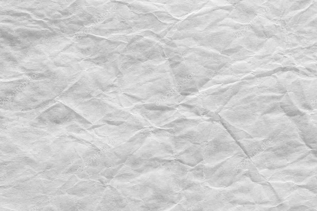 Rough Paper Background, Old Creased White Wrinkled Texture — Stock ...