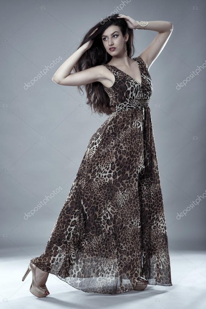 Beautiful latin model posing Stock Photo by ©Xalanx 123019136