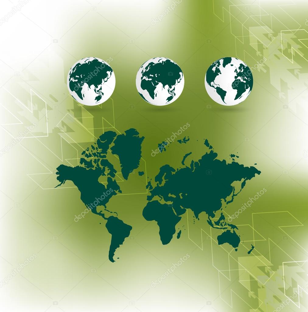 World map background Stock Vector Image by ©zeber2010 #102653898