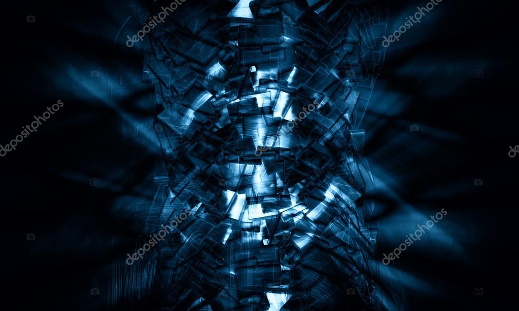3D rendering, abstract technology background — Stock Photo © zeber2010 #110090692