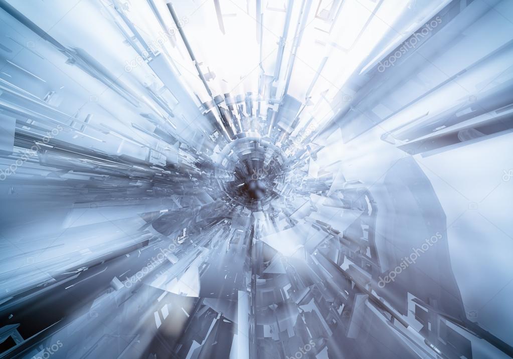 3D rendering, futuristic background — Stock Photo © zeber2010 #112387078