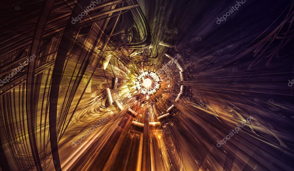 3D rendering, futuristic background for banner Stock Photo by ...