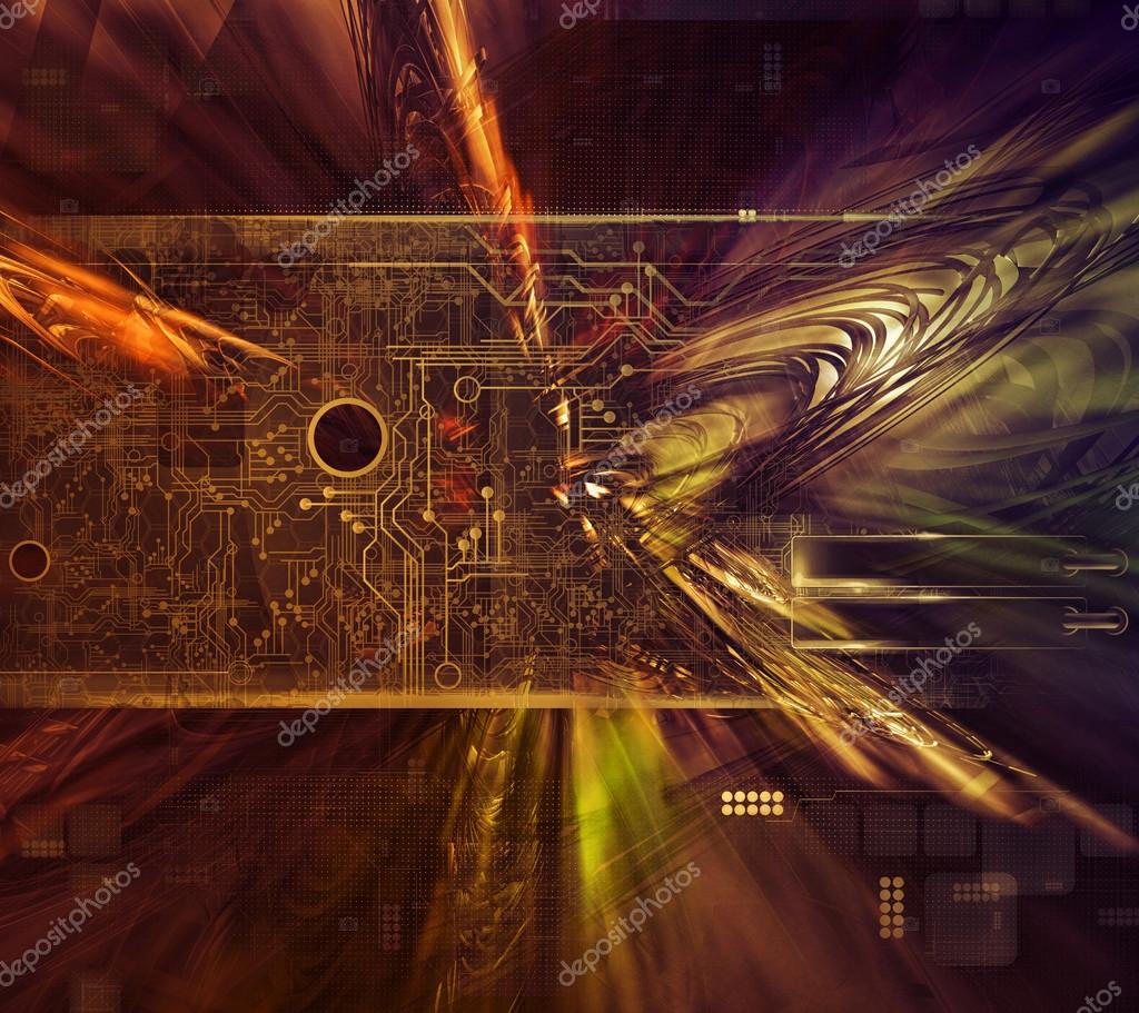 Futuristic 3D rendering background Stock Photo by ©zeber2010 120341028