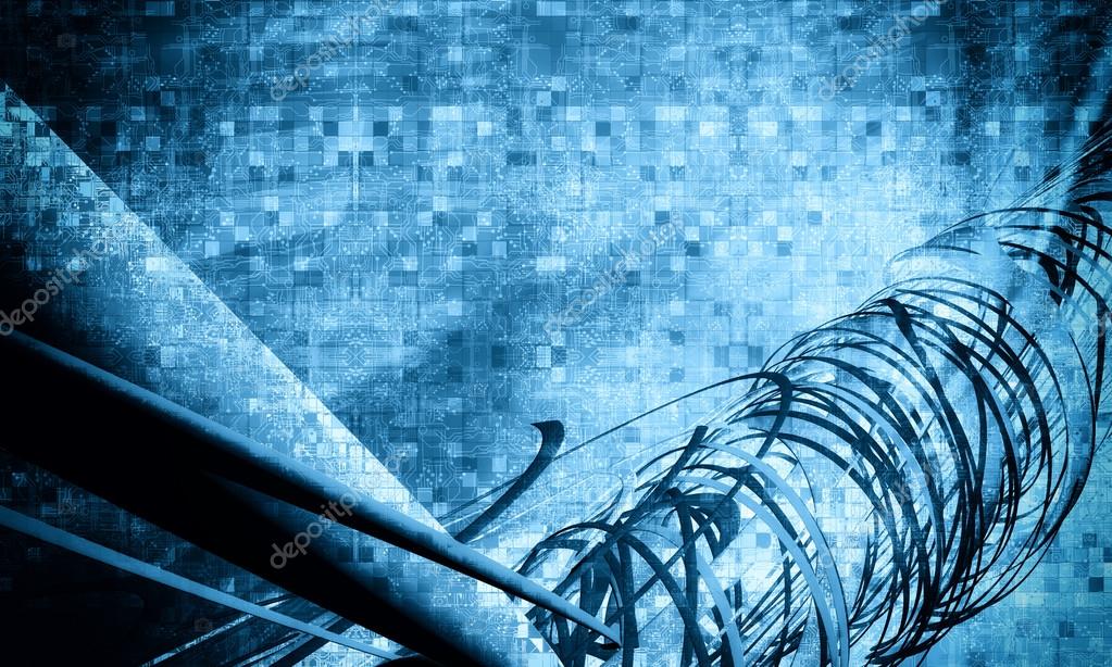 3D rendering, futuristic background — Stock Photo © zeber2010 #120341724