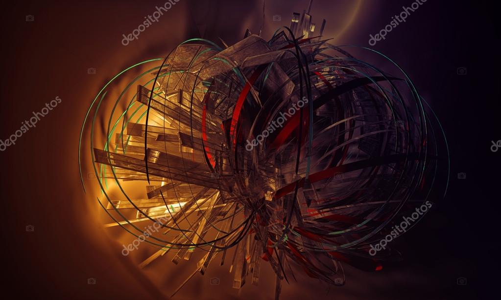 3D rendering, futuristic background — Stock Photo © zeber2010 #120342740